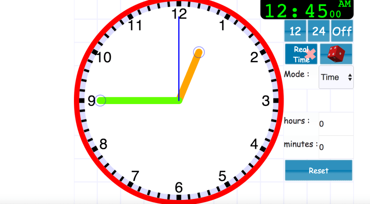 Interactive Clock