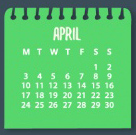 Teachers Calendar March & April